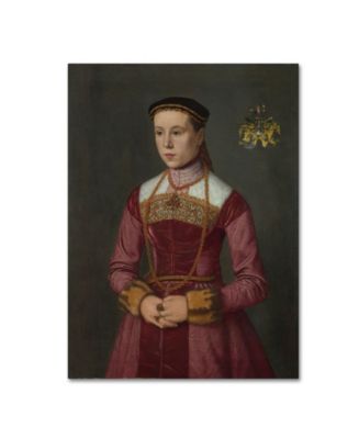 Trademark Global Nicolas De Neufchatel 'Portrait Of A Young Lady ...