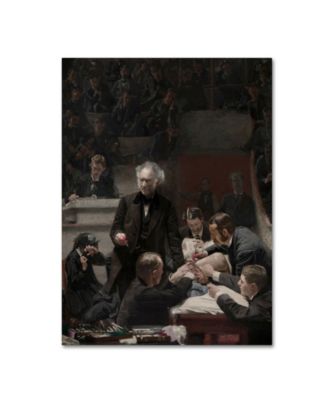Thomas Eakins 'Portrait Of Dr Samuel Gross' Canvas Art - 32" x 24" x 2 ...
