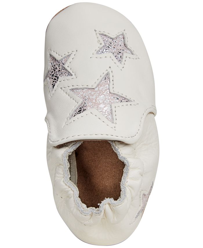 Robeez Baby Girls Aria Beige Soft Sole Shoes - Macy's