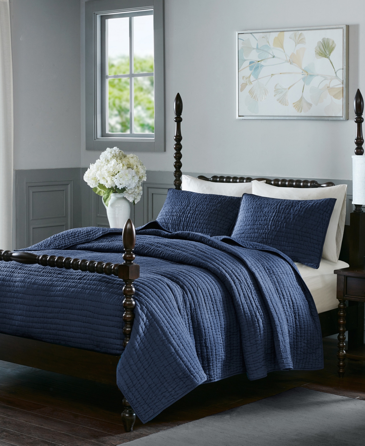 Click here for Madison Park Signature Serene Hand Quilted 3-Pc. Q... prices
