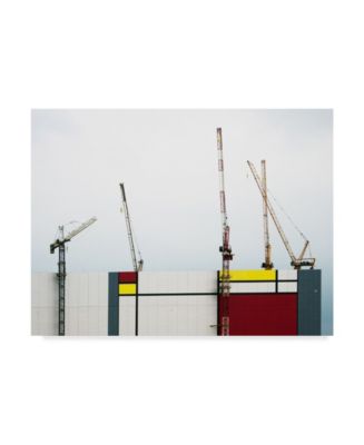 Donghee Han 'Under Construction' Canvas Art - 19" x 14" x 2" - Macy's