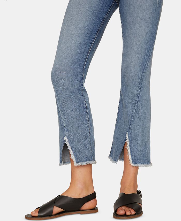 Sanctuary Connector Frayed-Hem Capri Jeans - Macy's