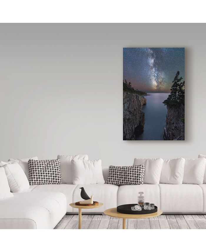 Trademark Global Michael Blanchette Photography 'Parting of the Cliffs ...
