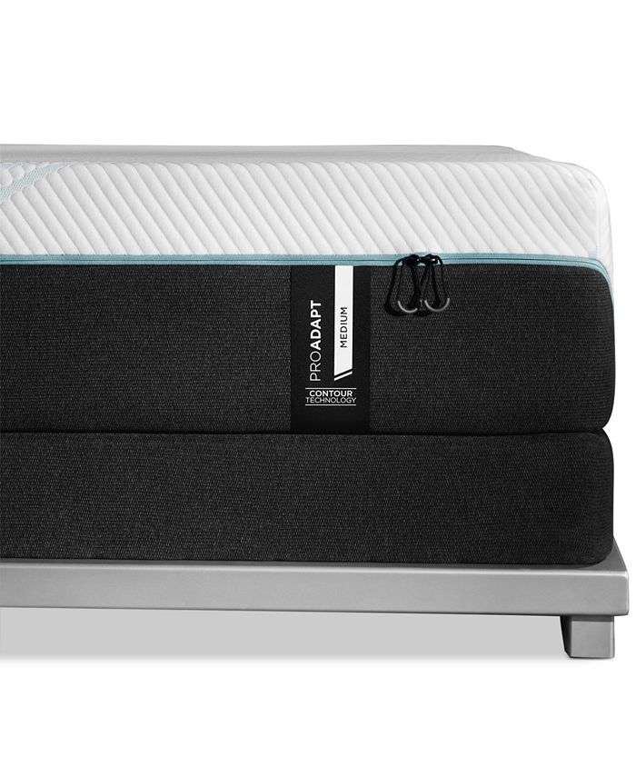 Tempur-Pedic TEMPUR-ProAdapt 12" Medium Mattress Set- King, Split Box ...