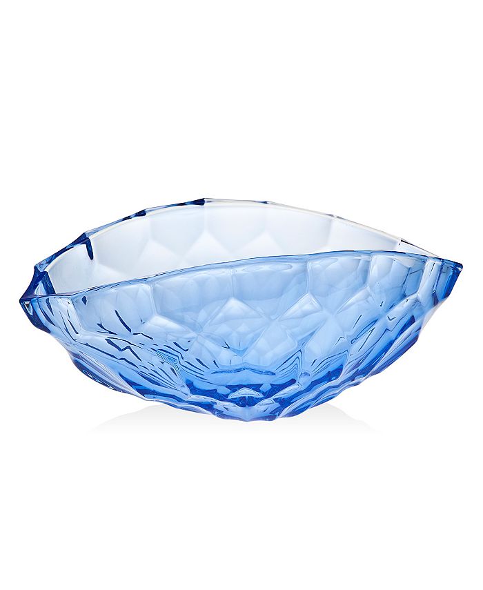 Godinger Ceska Cladeidge Blue 16" Bowl - Macy's