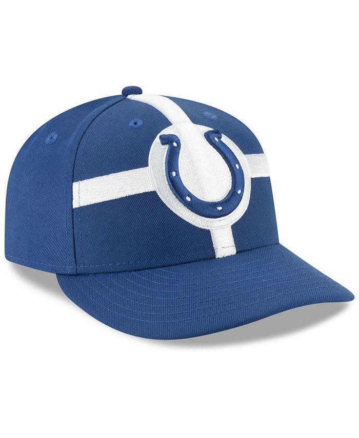 New Era Indianapolis Colts Draft Low Profile 59FIFTY-FITTED Cap - Macy's