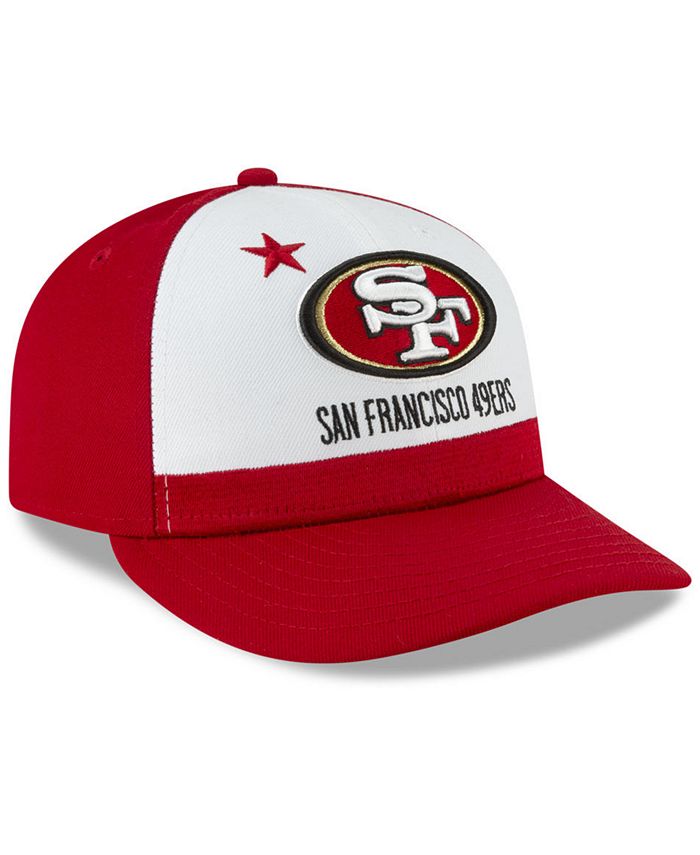 New Era San Francisco 49ers Draft Low Profile 59FIFTY-FITTED Cap - Macy's
