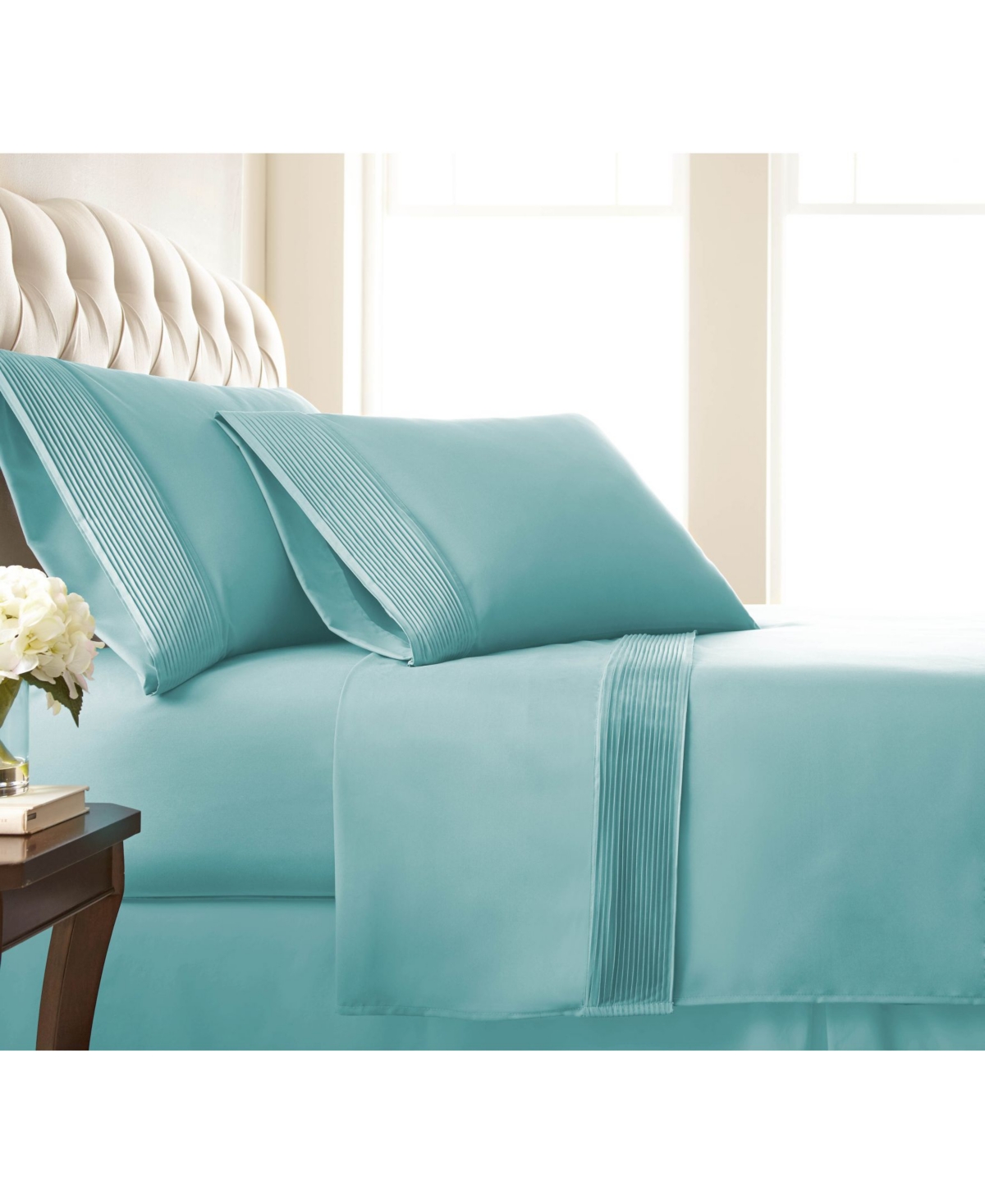 Click here for Southshore Fine Linens Classy Pleated 21 Extra dee... prices