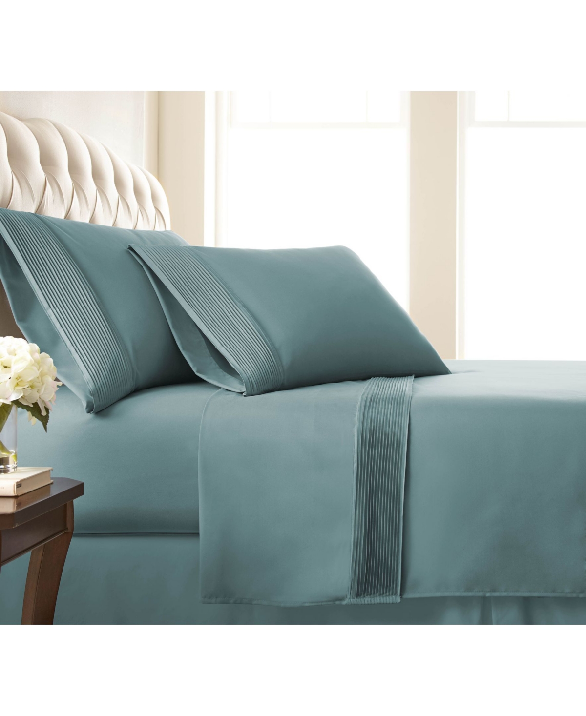 Click here for Southshore Fine Linens Classy Pleated 21 Extra dee... prices