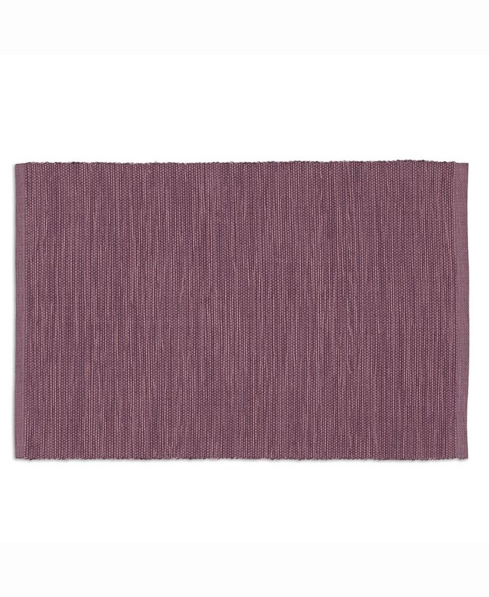 Design Imports Plum Perfect Tonal Placemat Set of 6 - Macy's