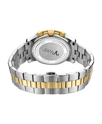 Jbw Men's Delano Diamond (1/5 ct.t.w.) Stainless Steel Watch - Macy's