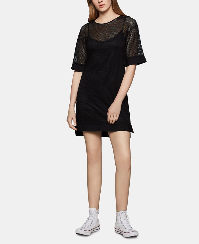 BCBGeneration Mesh Shift Dress - Macy's
