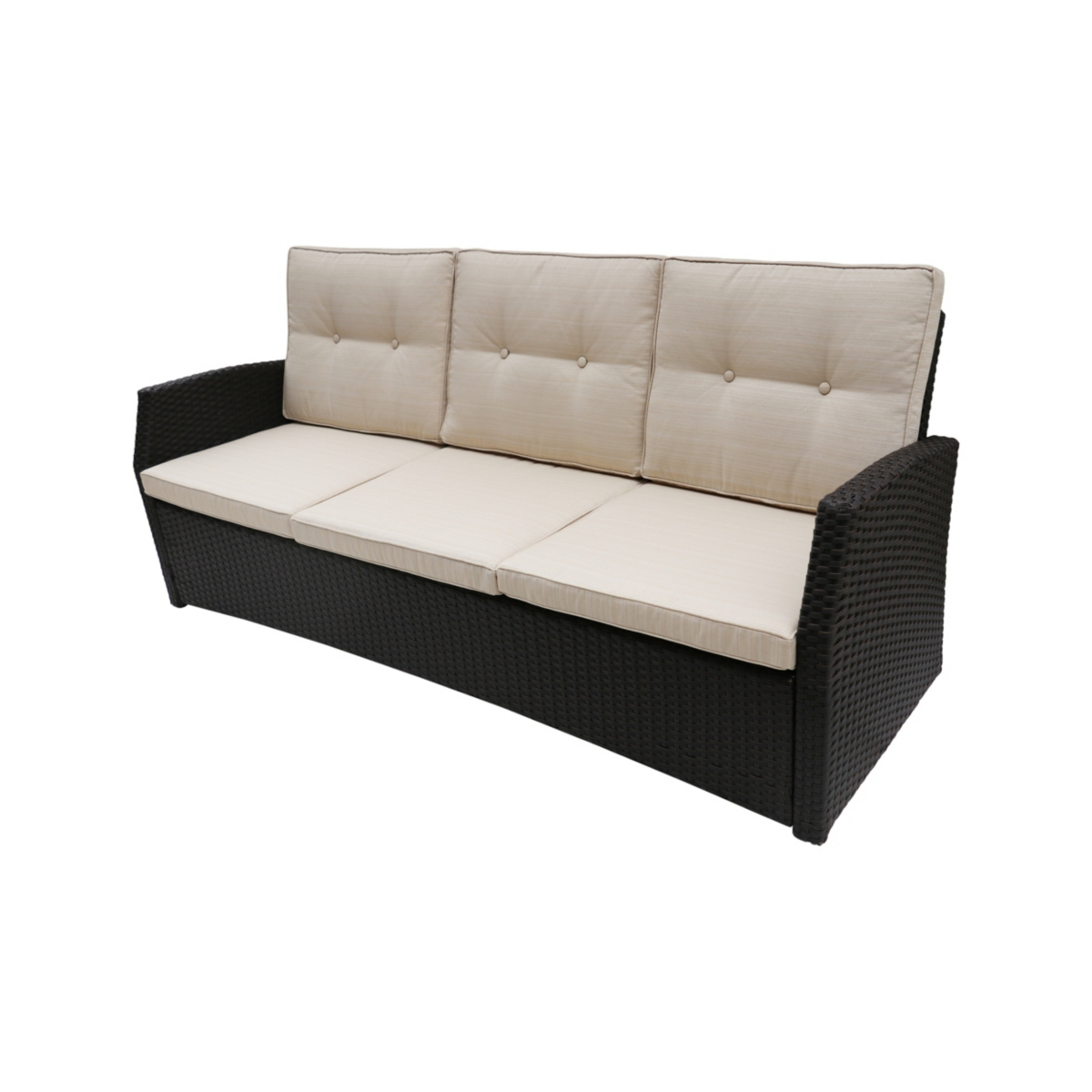 Click here for Sanger Outdoor Sofa - Dark Brown prices