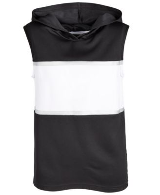 Ideology Big Boys Colorblocked Sleeveless Hoodie, Created for Macy's ...