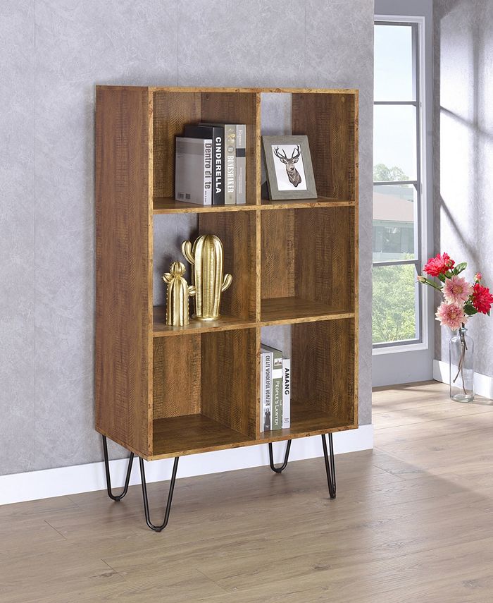 Coaster Home Furnishings Webster 6-Shelf Bookcase - Macy's