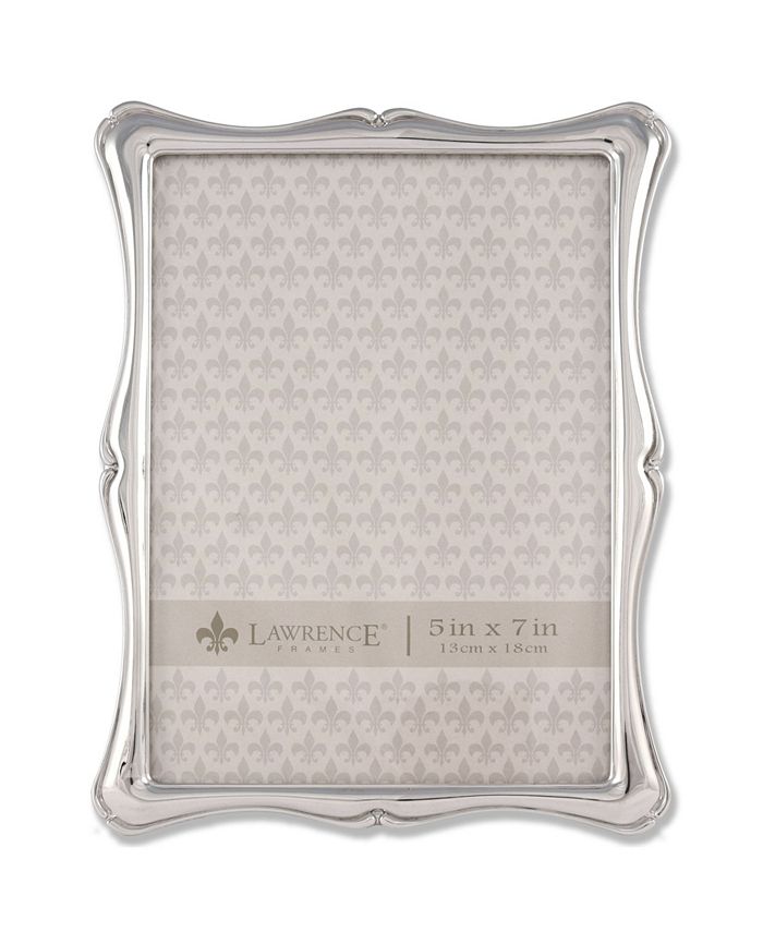 Lawrence Frames 710257 Silver Metal Romance Picture Frame - 5" x 7 ...