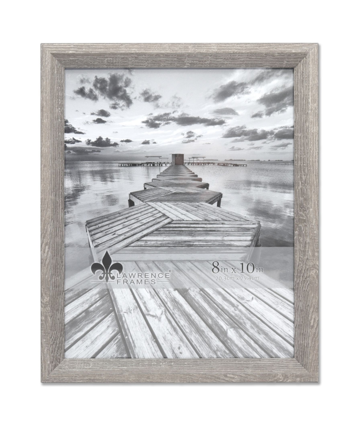Click here for Lawrence Frames Bradley Gray Picture Frame - 8 x 1... prices