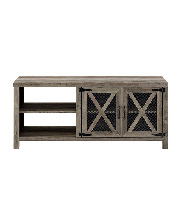 Walker Edison 58" Industrial Farmhouse Tv Stand - Macy's