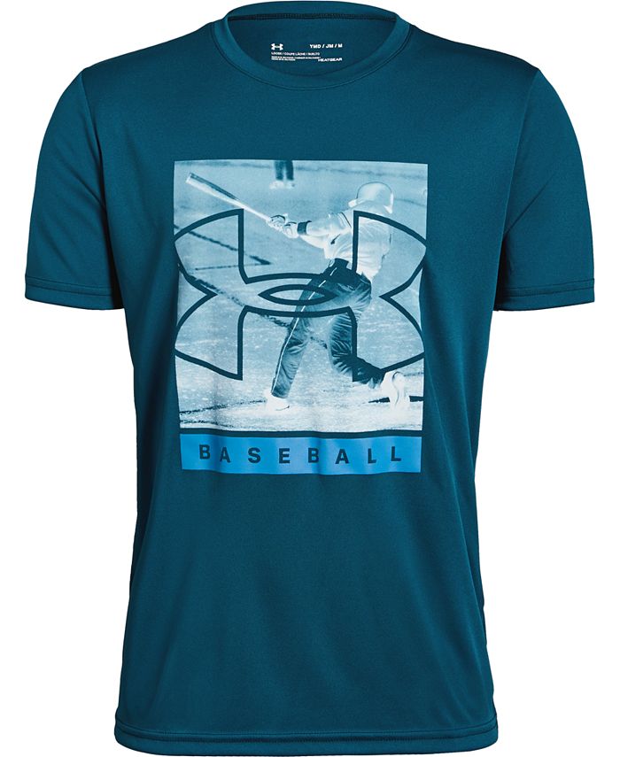 Under Armour Big Boys Photorealistic Baseball Logo Graphic - Macy's