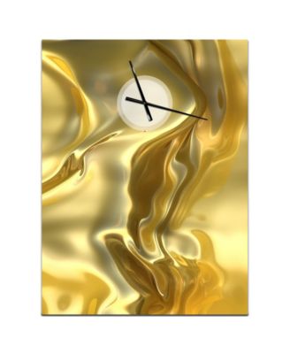 Design Art Designart Oversized Modern Metal Wall Clock - Macy's