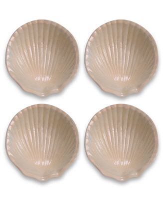 Tarhong Coral Reef Sea Shell Bowl, Set of 4 - Macy's