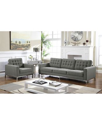 Chic Home Draper Club Chair - Macy's