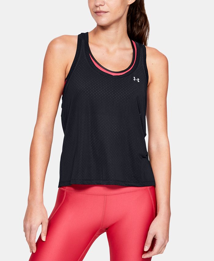 Under Armour Sport Mesh Racerback Training Tank Top - Macy's