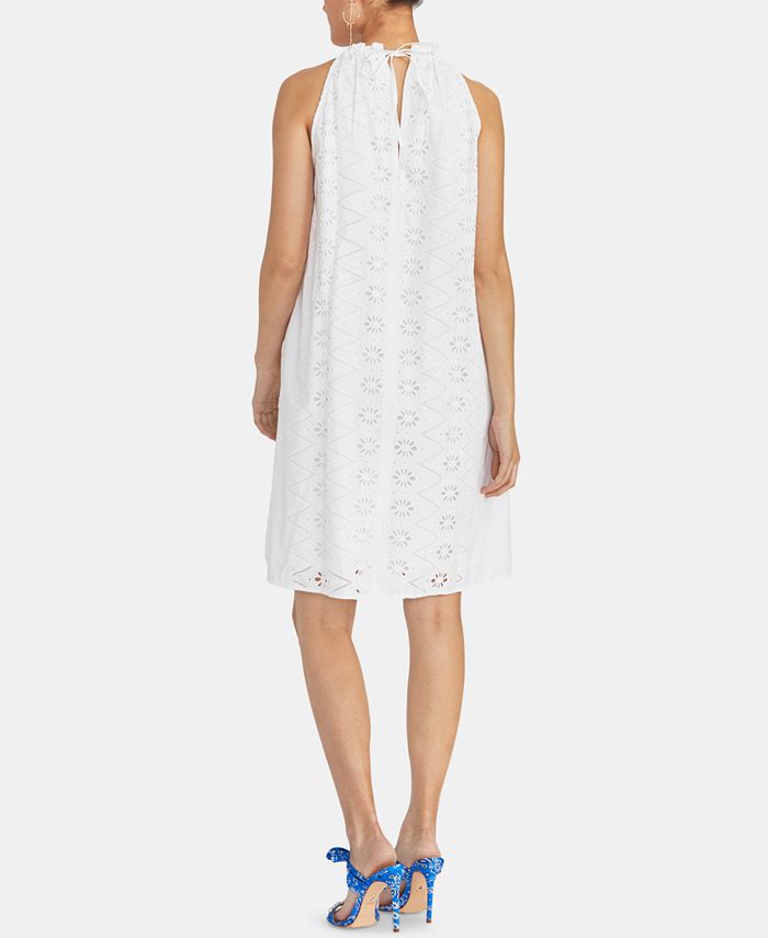 RACHEL Rachel Roy Sabine Cotton Eyelet Swing Dress - Macy's