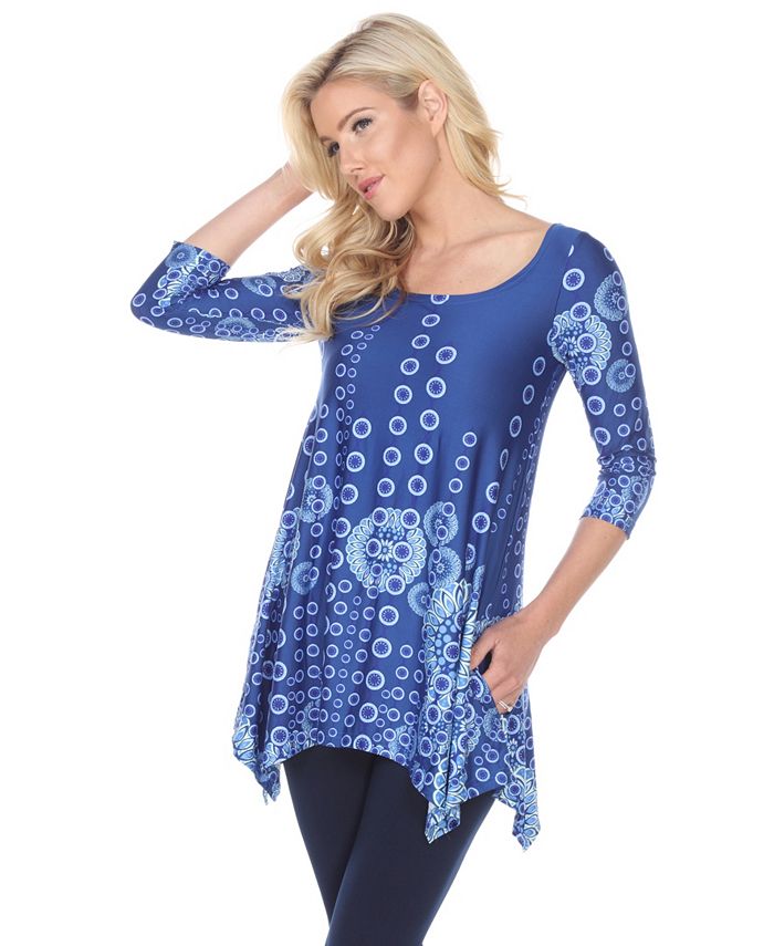 White Mark Women's Rella Tunic - Macy's