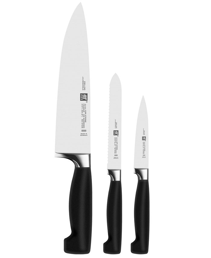 J.A. Henckels Zwilling Four Star Starter Cutlery Set - Macy's