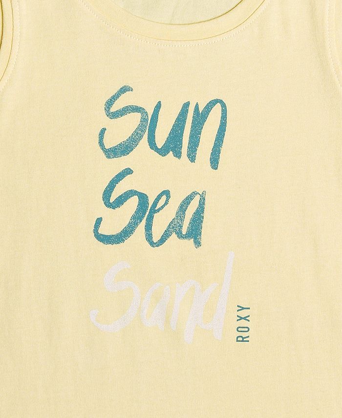 Roxy Big Girls Graphic-Print Cotton Tank Top - Macy's