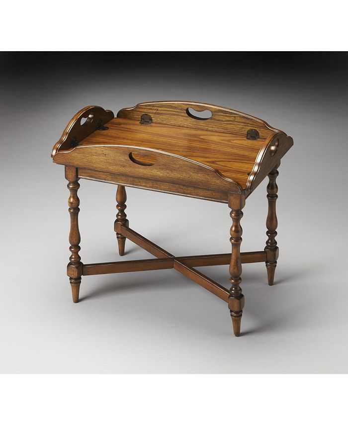 Butler Specialty Butler Man Chester Oak Table - Macy's
