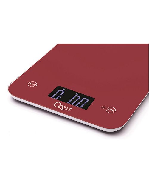 Ozeri Touch Professional Digital Kitchen Scale 12 lbs Edition, in ...