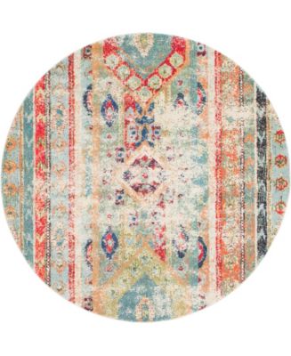 Bayshore Home CLOSEOUT! Arcata Arc1 6' x 6' Round Area Rug - Macy's