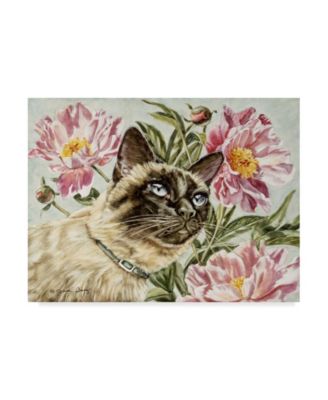 Jan Benz 'Blue As The Sky' Canvas Art - 19" x 14" - Macy's