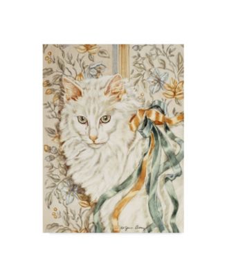 Jan Benz 'Lilly Be Ribboned' Canvas Art - 14" x 19" - Macy's
