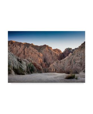 Janice Sullivan 'Painted Canyon' Canvas Art - 47" x 30" - Macy's