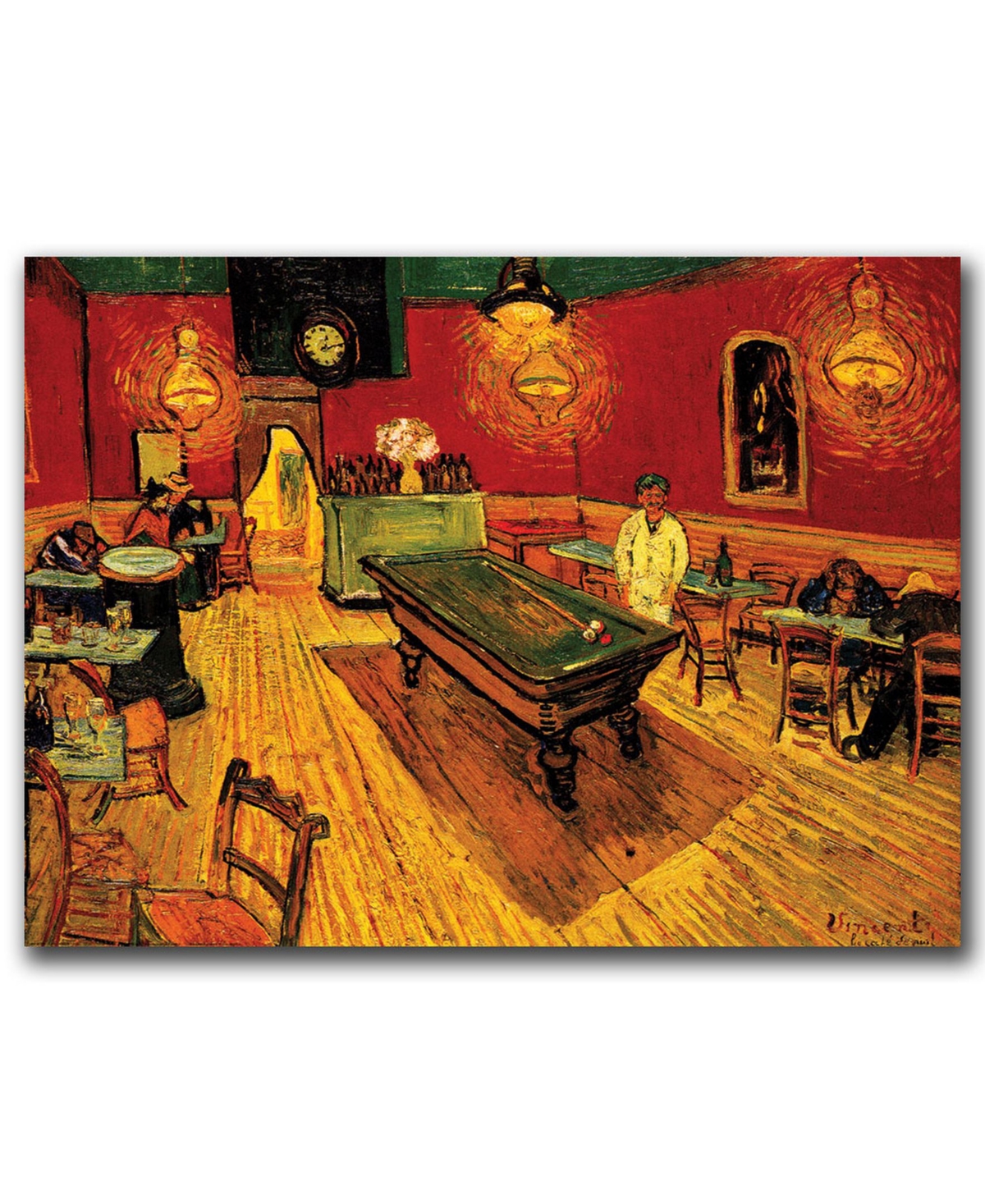 Click here for van Gogh The Night Cafe Canvas Art - 24 x 32 - Mul... prices