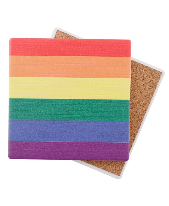 Thirstystone Pride Flag Coaster - Macy's