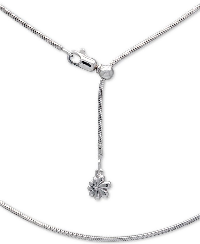 Marahlago Multi-Gemstone Round 21" Pendant Necklace in Sterling Silver ...