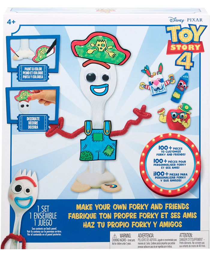 Toy Story 4 Make Your Own Forky & Friends Play Kit - Macy's