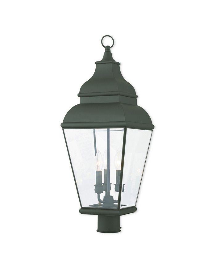 Livex Exeter 3-Light Post-Top Lantern & Reviews - All Lighting - Home ...