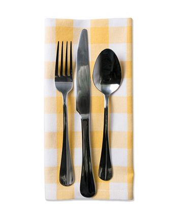 Design Imports Checkers Napkin, Set of 6 - Macy's