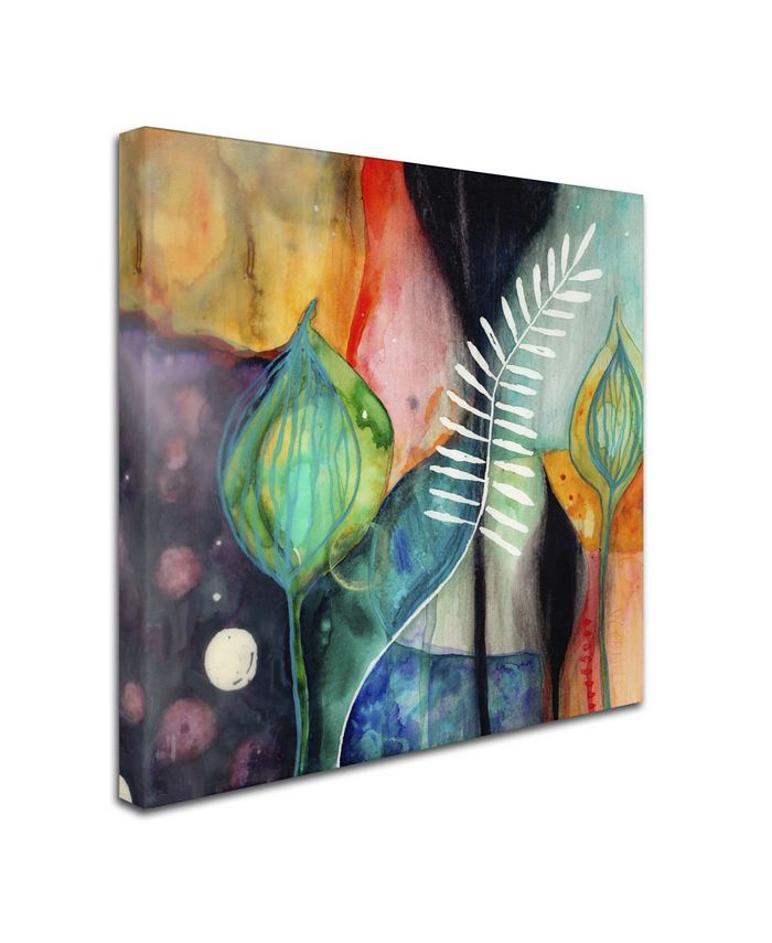 Trademark Global Wyanne 'Collectedness' Canvas Art - 24" x 24" - Macy's