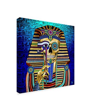 Trademark Global Fusion Idol Arts 'Funky Bone Pharaoh' Canvas Art - 24 ...