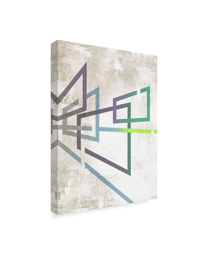 Trademark Global Greg Simanson 'Geometric Color' Canvas Art - 14" x 19 ...