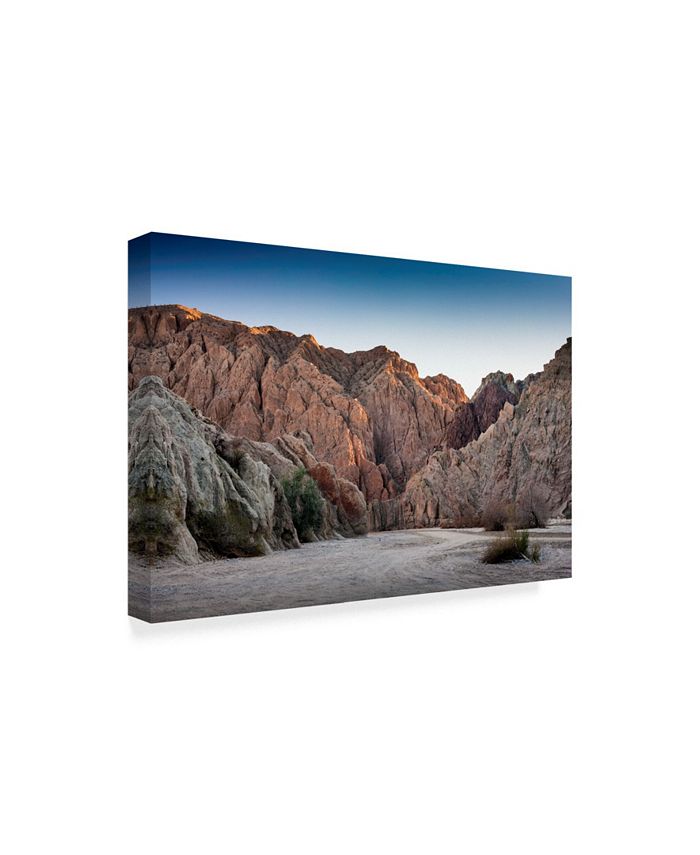 Trademark Global Janice Sullivan 'Painted Canyon' Canvas Art - 47" x 30 ...