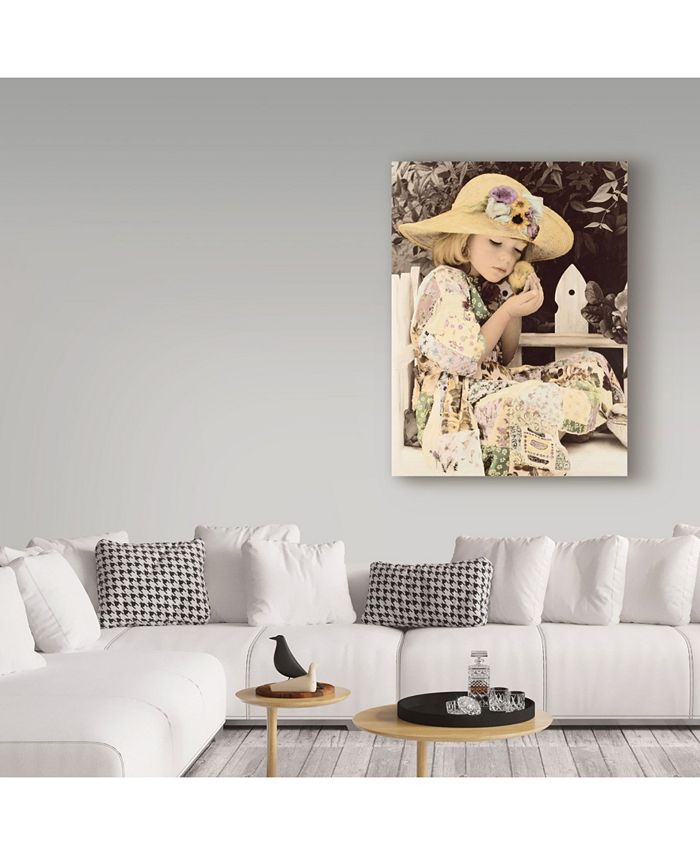 Trademark Global Sharon Forbes 'Cheek To Chick' Canvas Art - 35" x 47 ...