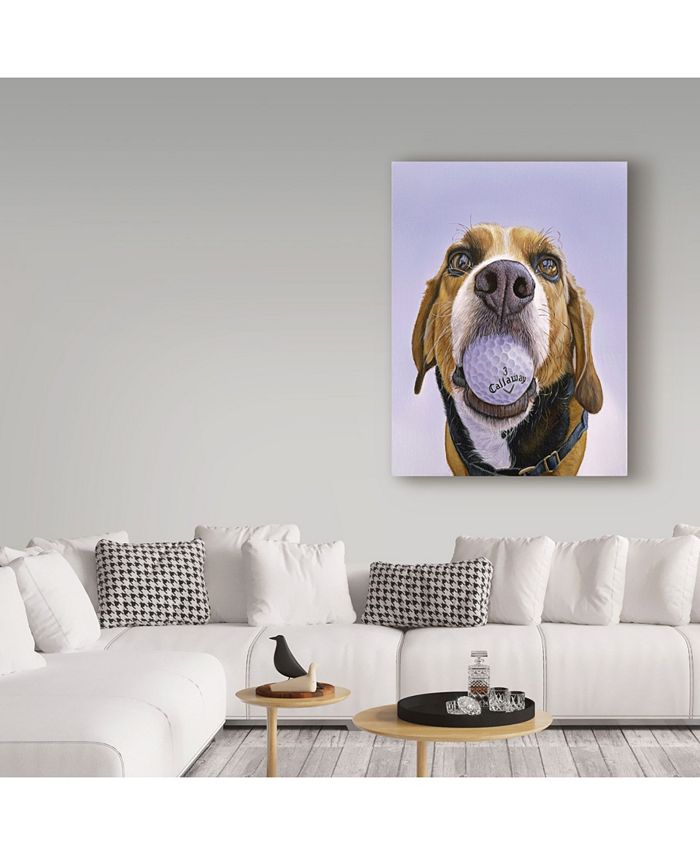 Trademark Global James Ruby 'Callaway' Canvas Art - 14" x 19" - Macy's