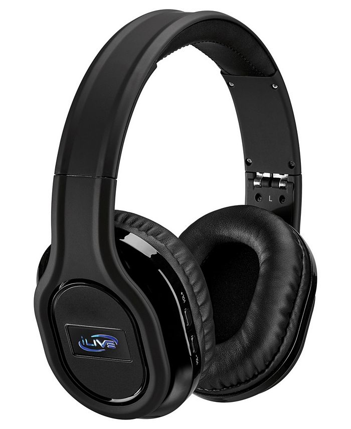 iLive Platinum Bluetooth Noise Cancelling Headphones with Audio Line In ...